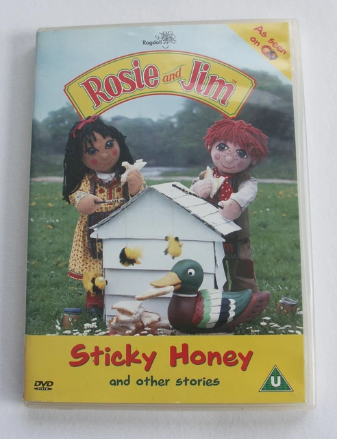 ROSIE AND JIM - Sticky Honey And Other Stories (DVD, 2002) £12.00 ...