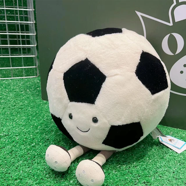 JELLYCAT AMUSEABLES FLUFFY Football: 21CM Plush Collectible Toy for ...
