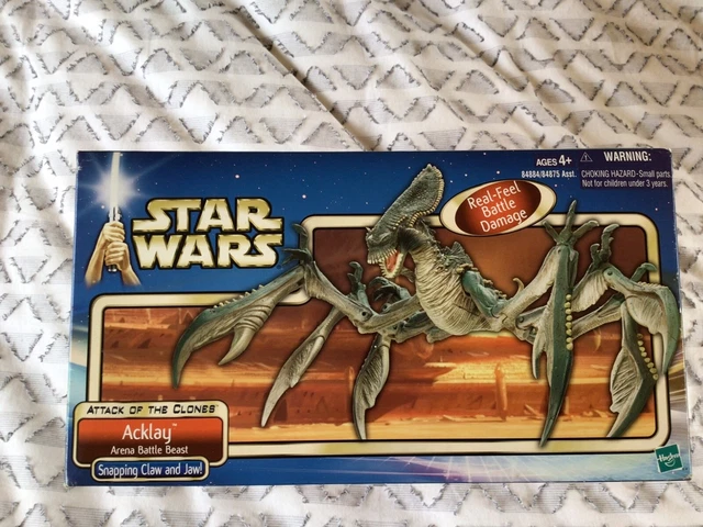 ACKLAY ARENA BATTLE Beast Star Wars Attack of the Clones 2002 Nuevo en ...