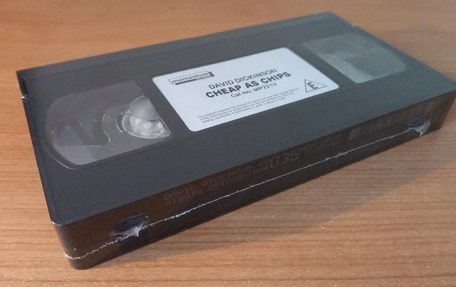 DAVID DICKINSON CHEAP As Chips VHS Video NEW-FACTORY SEALED ! £5.95 ...