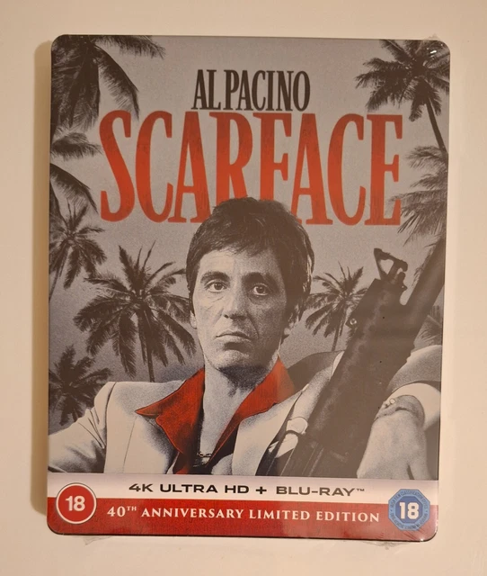 SCARFACE 4K UHD Blu-ray Steelbook - Zavvi Exclusive - New & Sealed EUR ...