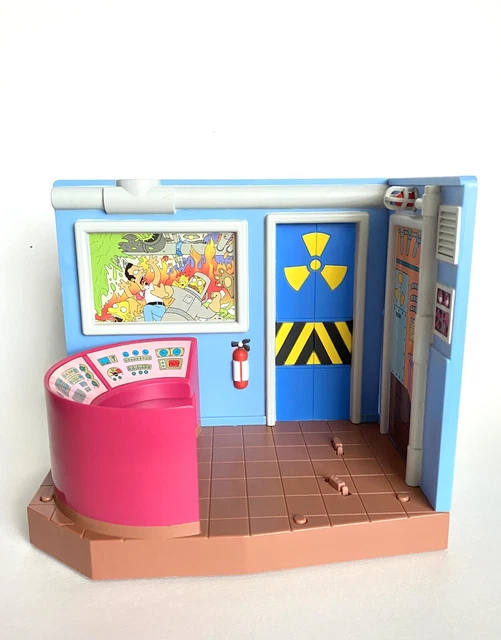 NUCLEAR POWER PLANT The Simpsons Interactive Diorama 2000 Playmates ...