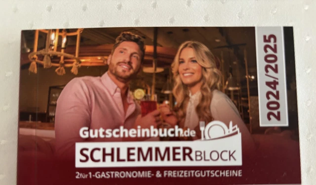 2025 GIESSEN UND Umgebung Schlemmerblock Gutscheinbuch inkl PlusCode ...