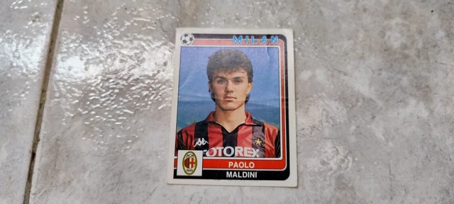 FIGURINE CALCIATORI PANINI 1986-87 Nuova N.186 Paolo Maldini Esaurita Rara EUR 1,50 - PicClick FR