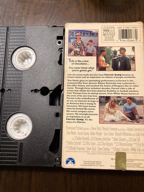FOREST GUMP/ONCE IN a Lifetime VHS Imported £61.15 - PicClick UK