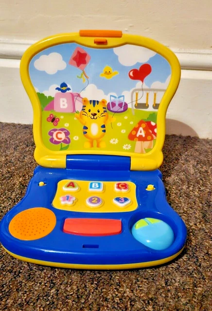 LITTLE TIKES CAT Kitten Laptop Learning Computer Toy Sounds Numbers ...