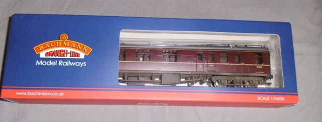 BACHMANN 39-226E BR MK1 BCK Brake Composite Corridor Maroon (weathered ...