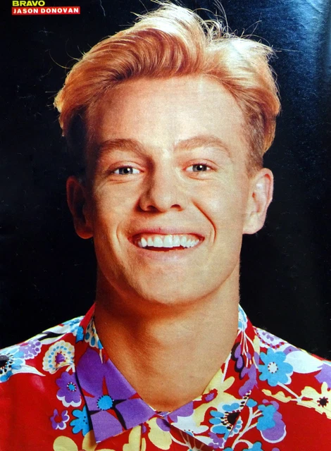 JASON DONOVAN BRAVO Poster A4 80er Plakat + Interview 1989 - 24 EUR 2 ...