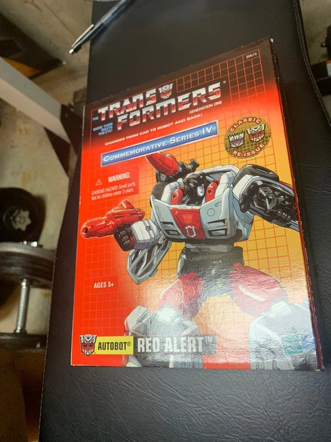 TRANSFORMERS RED ALERT G1 Commemorative Series $40.00 - PicClick