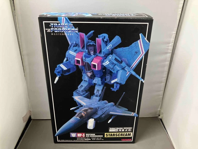 TRANSFORMERS MASTERPIECE MP-3 Starscream Action Figure Takara Tomy £166 ...