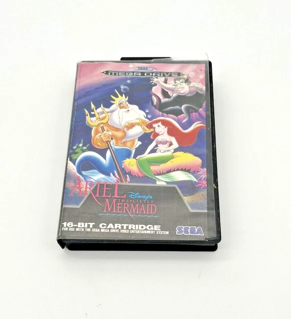 ARIEL THE LITTLE Mermaid Disney Sega Mega Drive Game 1992 Boxed Manual ...