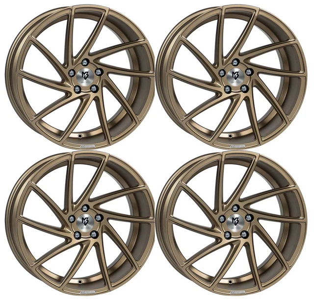 MB-DESIGN KV2 ALLOY wheels 4x 8.5Jx19 ET43 5x114,3 BRON fits Honda ...