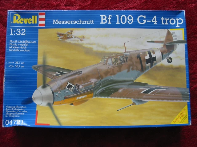 REVELL MESSERSCHMITT BF 109 G-4 Trop 1/32 EUR 39,50 - PicClick FR