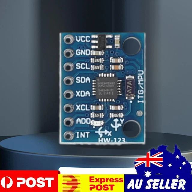 Gy 521 Mpu 6050 Accelerometer Module Iic I2c 6 Dof Gyroscope Sensor Module 1269 Picclick Au