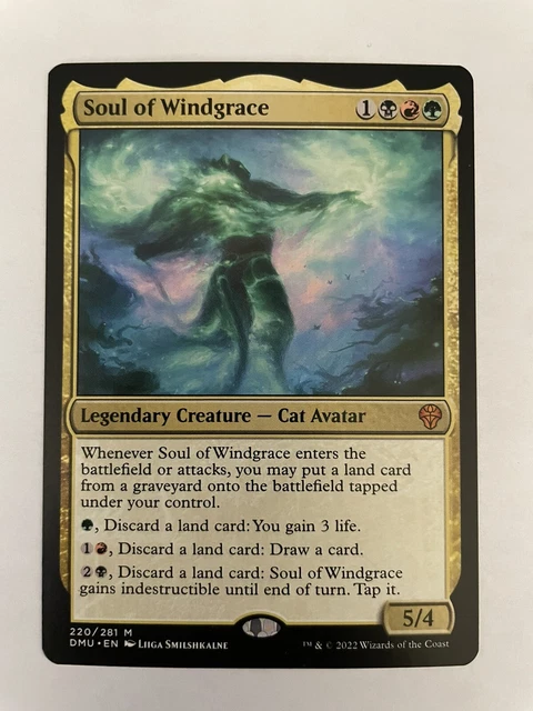 1 X PACK magique Soul of Windgrace mythique anglais Dominaria United ...