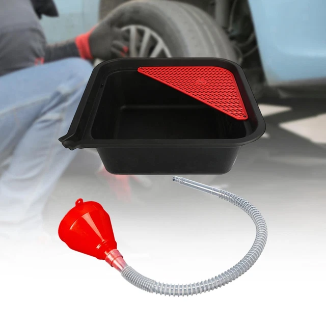 CAR OIL DRAIN Pan 9L Oil Collection Tray for Automotive Workshop Garage ...