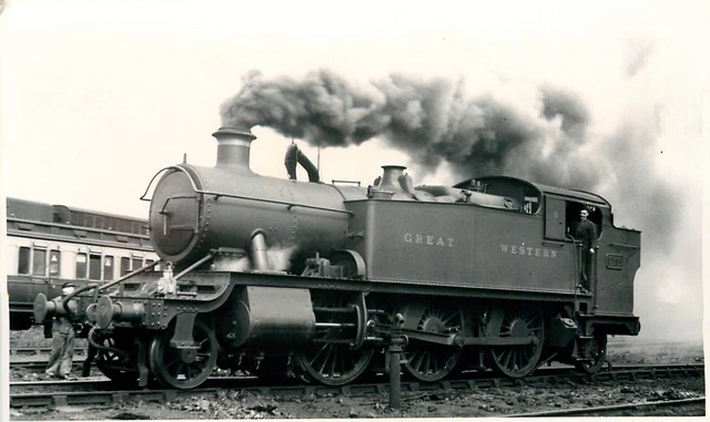 PHOTOGRAPH GWR 5191 Steam Locomotive Swindon Works (GWR) 6x4 £6.97 ...