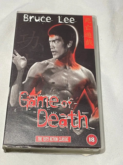 GAME OF DEATH - Bruce Lee - VHS Video Cassette Tape - Cert 18 - 1979 ...