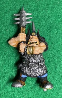 WARHAMMER OGRE MACE Spiked Club Orcs Goblins Classic Ogres Metal Games ...