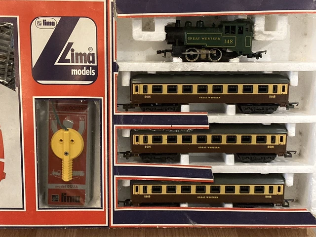 LIMA TRAIN SET Great Western Boxed Untested £48.95 - PicClick UK