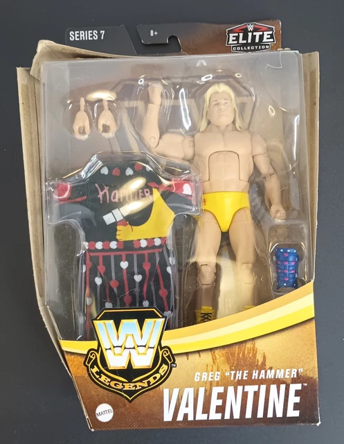 MATTEL WWE ELITE Legends Series 7 Greg the Hammer Valentine 2020 ...