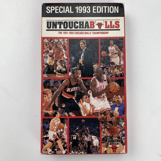 UNTOUCHABULLS CHICAGO BULLS Basketball 1993 VHS Tape £4.01 - PicClick UK