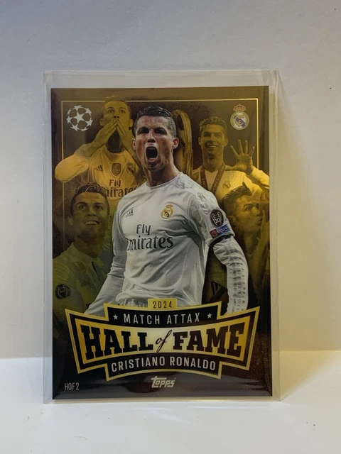 CRISTIANO RONALDO HALL OF FAME Card # HOF 2 - Topps Match Attax 2024/25 ...