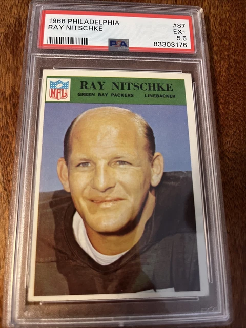1966 PHILADELPHIA RAY Nitschke PSA 5,5 EUR 41,33 - PicClick FR