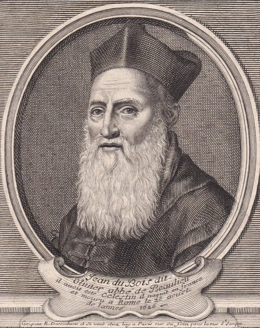 PORTRAIT XVIIIE JEAN Du Bois Jean du Bois-Olivier Moine Célestin Homme ...