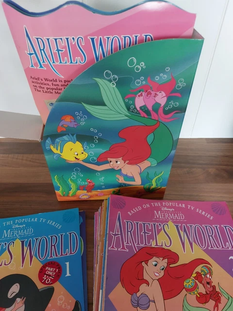 ARIEL’S WORLD MAGAZINE The Little Mermaid Vintage 90’s Issues 1 To 30 £ ...