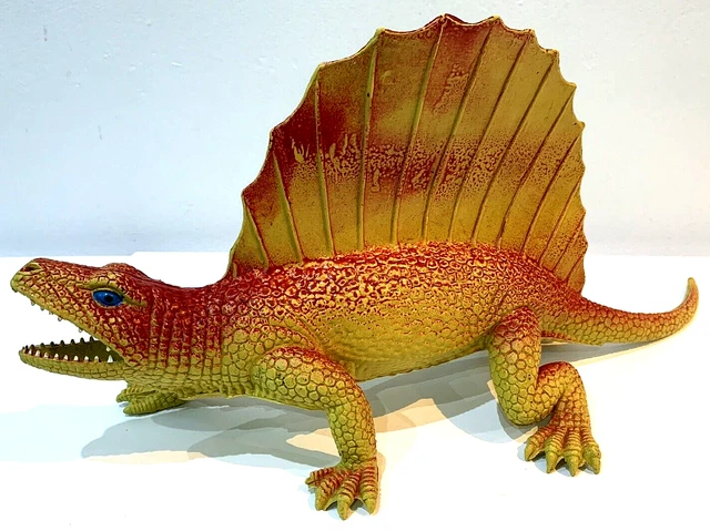 VINTAGE LARGE DOR Mei China Edapnosaurus Rubber Dinosaur Jurassic ...