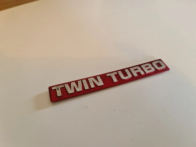 NISSAN SKYLINE R32 R33 R34 Gtr Gt-R Engine Twin Turbo Emblem Badge Logo ...