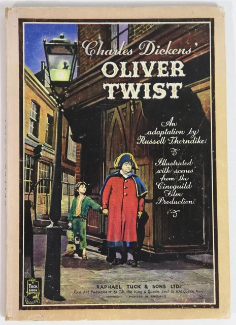 CHARLES DICKENS' OLIVER Twist by R. Thorndike - c1948 - Illustrated ...