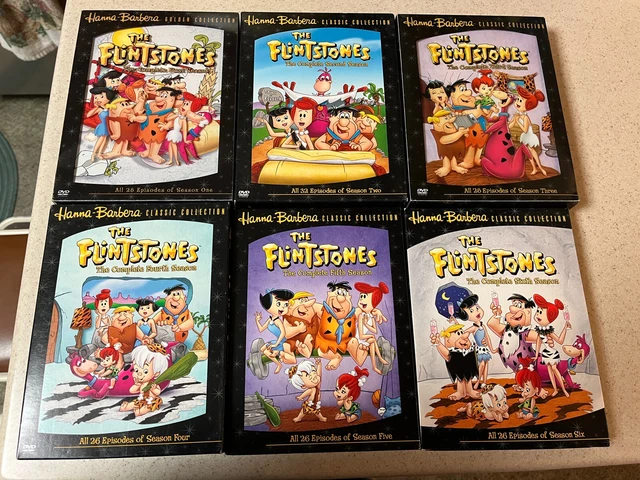 THE FLINTSTONES SEASONS 1 2 3 4 5 6 The Complete Series DVD Lot ...