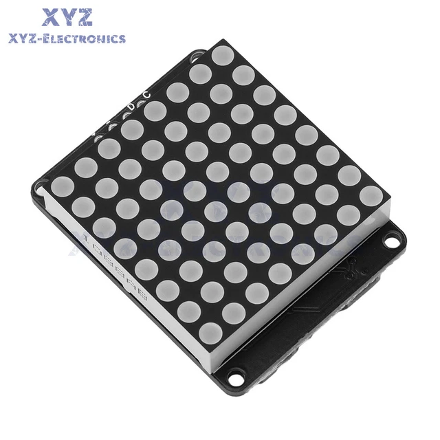 HT16K33 I2C LED Display Module 8*8 Dot Matrix Module Red Green White ...