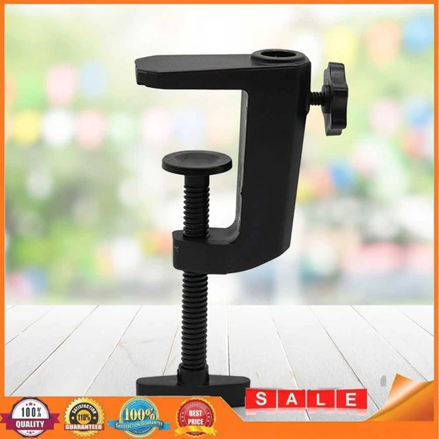 LIGHT POLE TABLE Fixing Clamp Plastic Lamp Holder Clip Outdoor Camping ...
