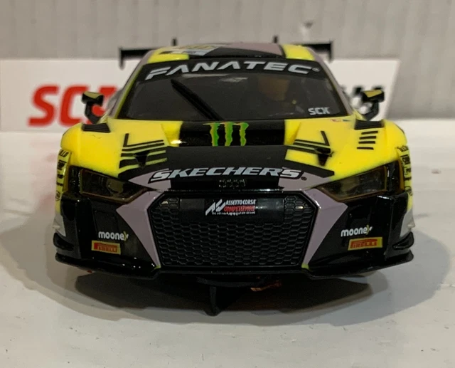 SLOT CAR SCX SCALEXTRIC U10456S300 Audi R8 LMS #46 Valentino Rossi EUR ...