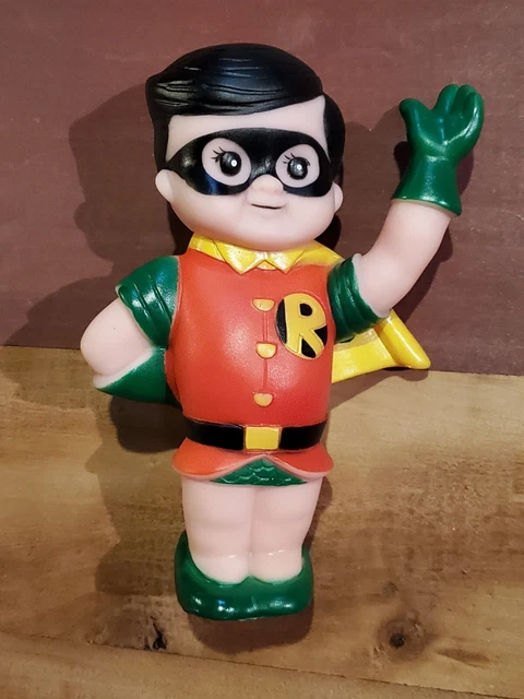 ROBIN 1978 BATMAN Super Junior Squeeze Toy DC Comics Vintage Boy Wonder ...