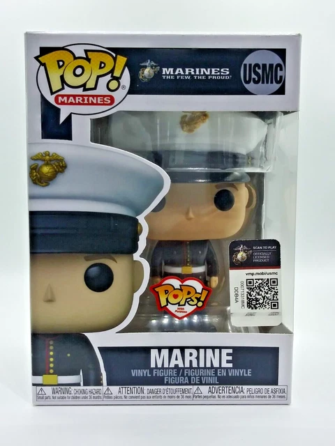 FUNKO POP U.S. Marine USMC Corps Dress Blues Figure Pops with Purpose ...