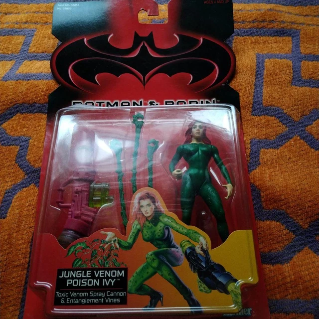 BATMAN AND ROBIN Jungle Venom Poison Ivy 1997 Kenner Action Figure ONLY ...