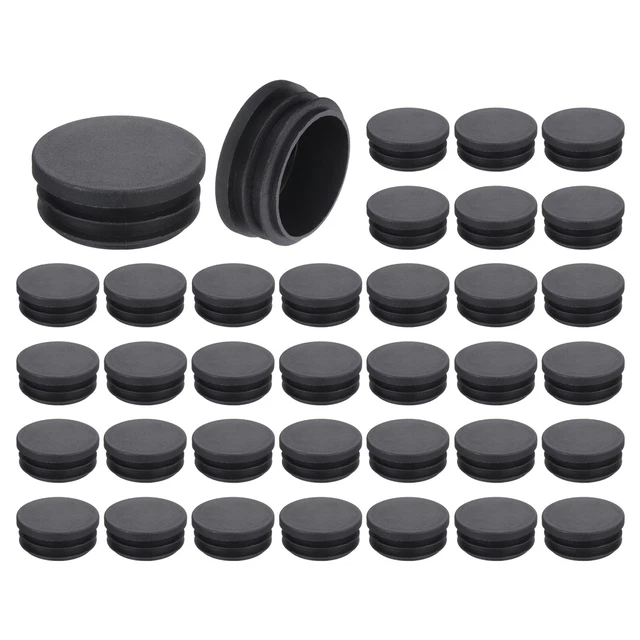 36 PCS ROUND Plastic Plug Furniture Leg Pipe Insert 42mm(1.65 Inch) $24 ...
