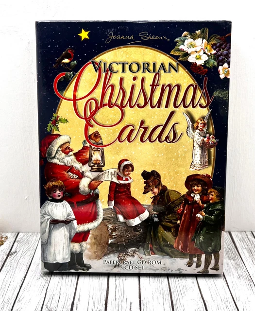 JOANNA SHEEN VICTORIAN Christmas cards 3 Cd Rom plus One summers day ...