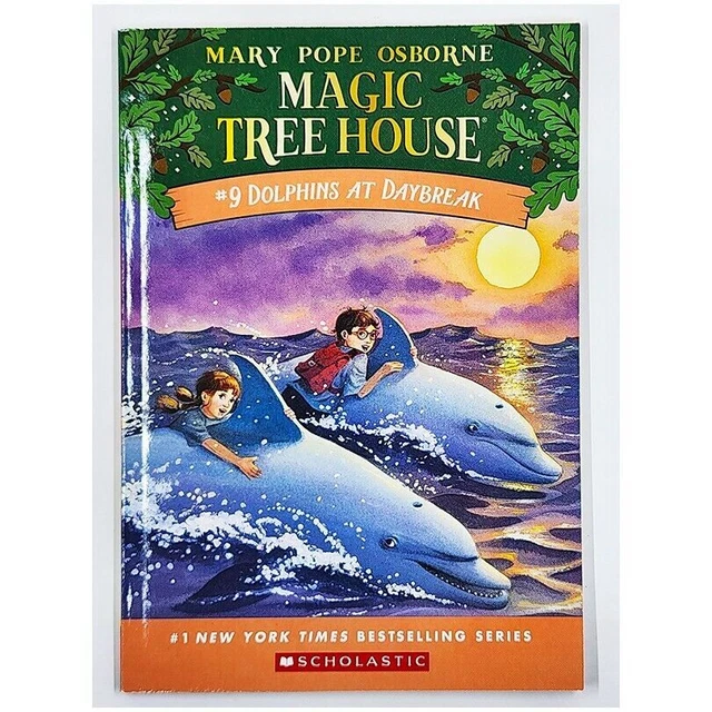 DOLPHINS AT DAYBREAK: Magic Tree House Series #9 by Mary Pope Osborne ...