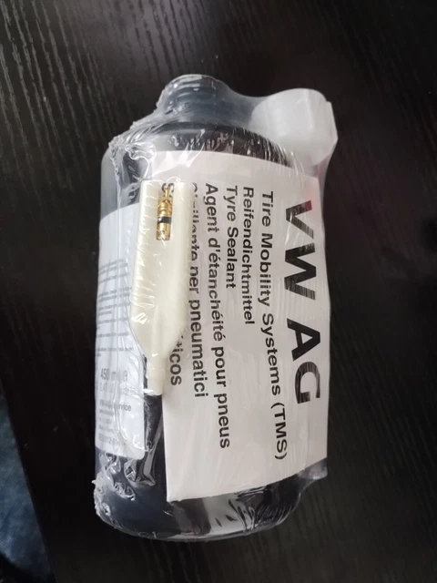 GENUINE VW AG TMS Tyre Mobility System Sealant 450ML Bottle Exp 04/2022 ...