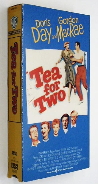 TEA FOR TWO VHS 1950 Doris Day Gordon MacRae Song & Dance Romance ...