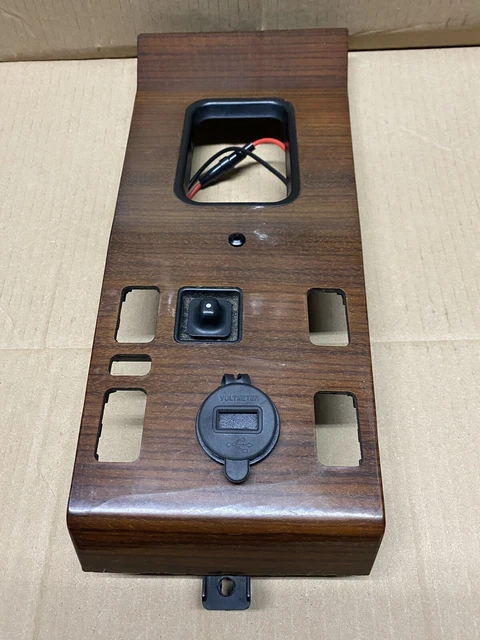 MERCEDES BENZ W124 Centre Console Wood Trim Panel Series One £50.00 ...