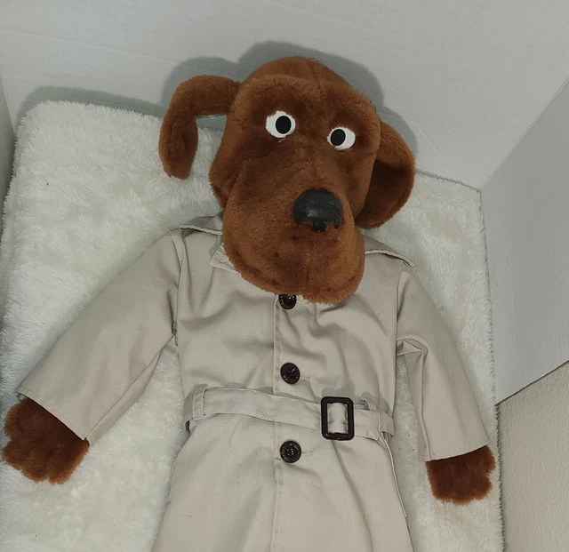 VINTAGE MCGRUFF THE Crime Hound Dog, Full Body Hand Puppet 1980s With ...