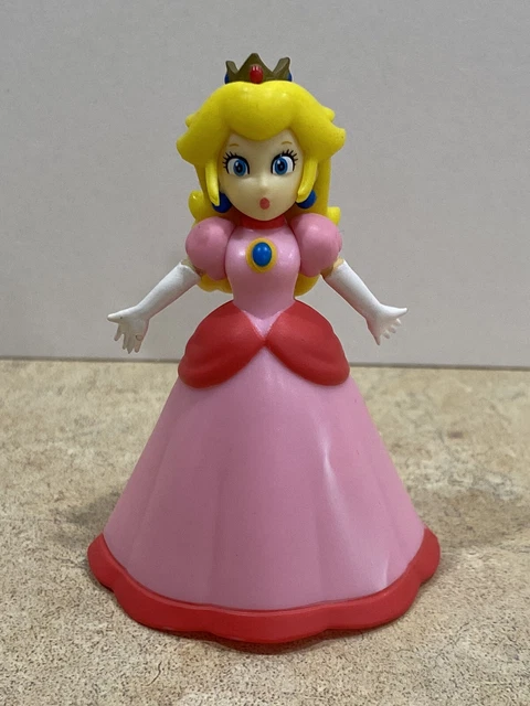 FIGURINE VINTAGE JAKKS Pacific Super Mario World of Nintendo PRINCESSE ...