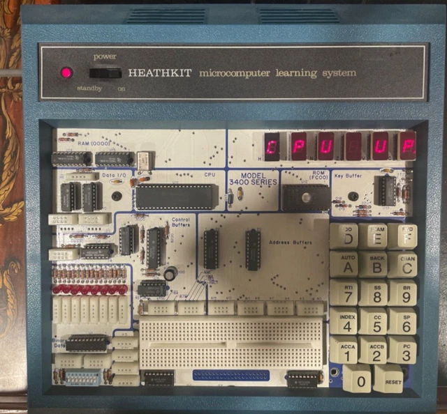 HEATHKIT ET-3400 Microcomputer System Microprocessor Learning System ...