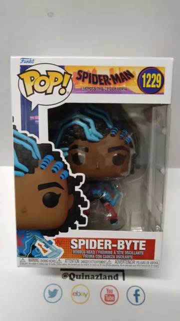 FUNKO POP! SPIDER-MAN ACROSS THE SPIDER-VERSE N° 1229 Spider-Byte (F3 ...